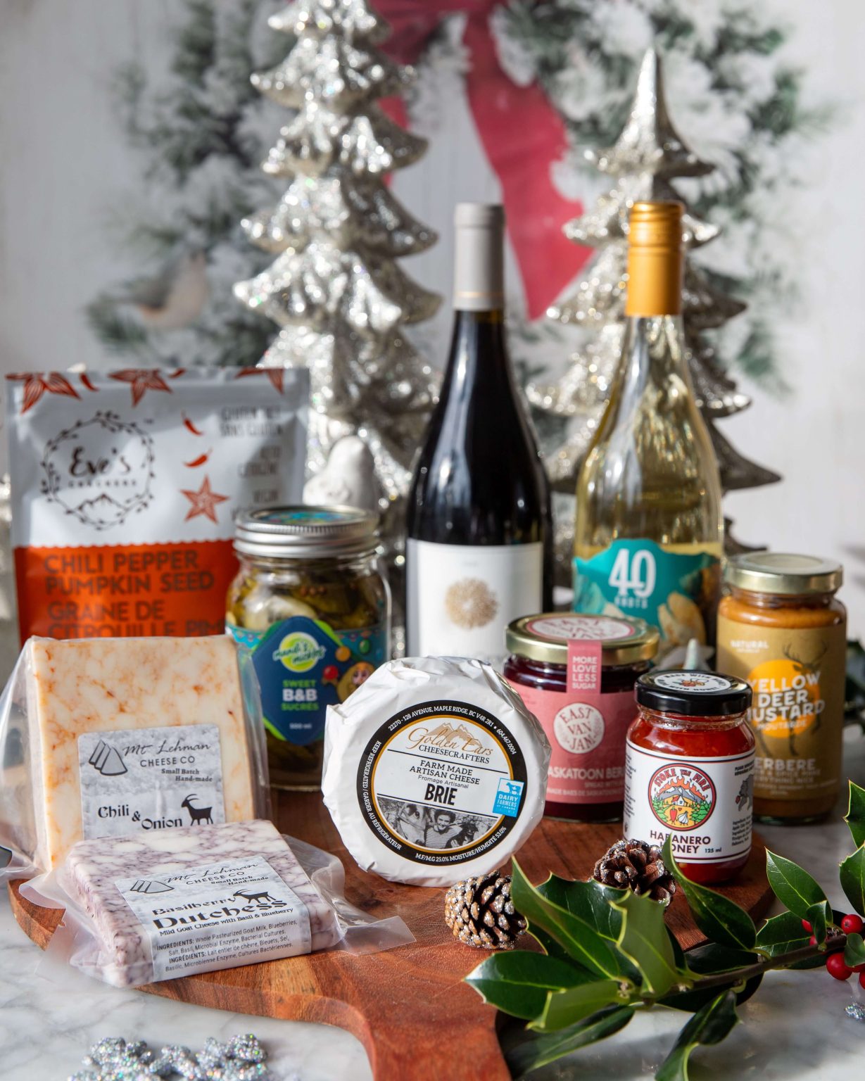 How to make a Holiday cheeseboard with B.C. products - Buy BC
